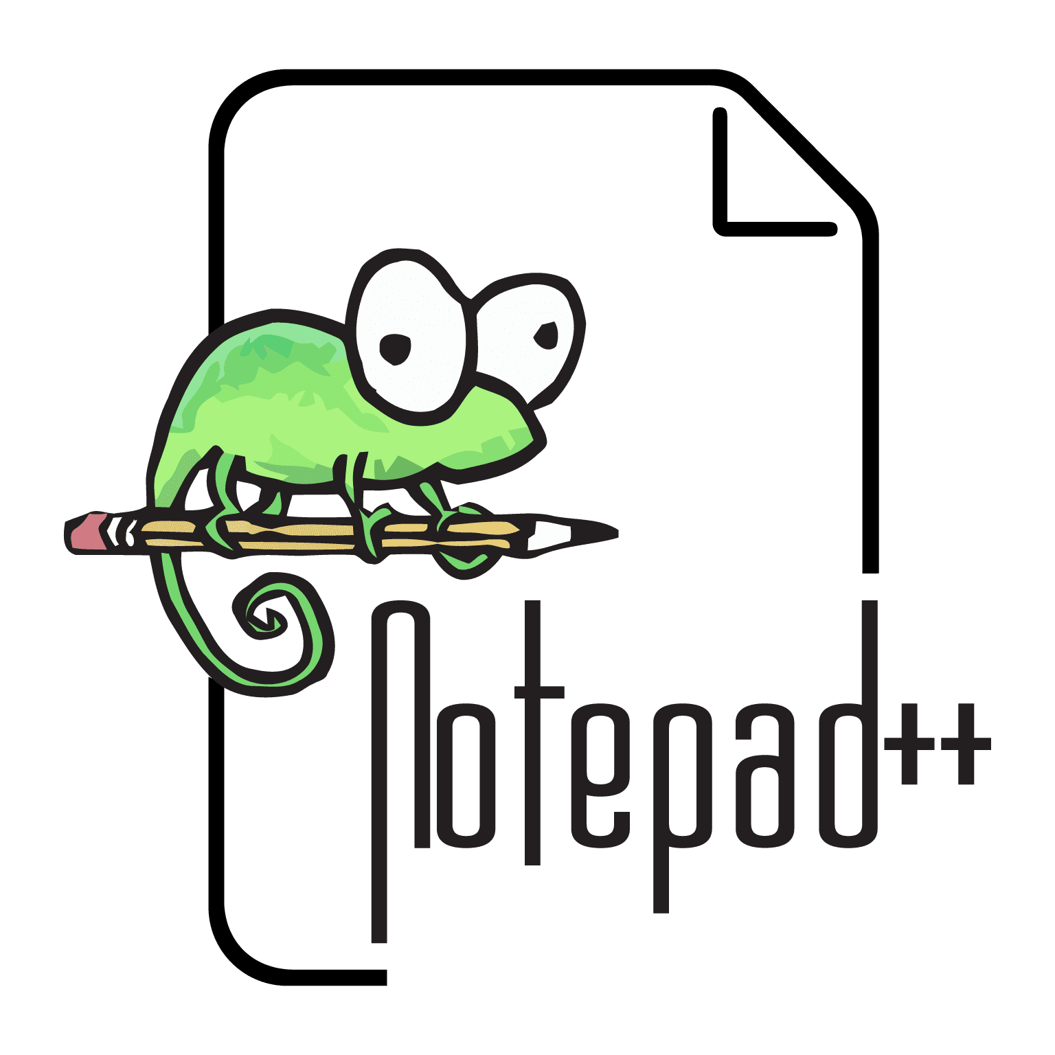 Logo Notepad Plus Plus Logos PNG